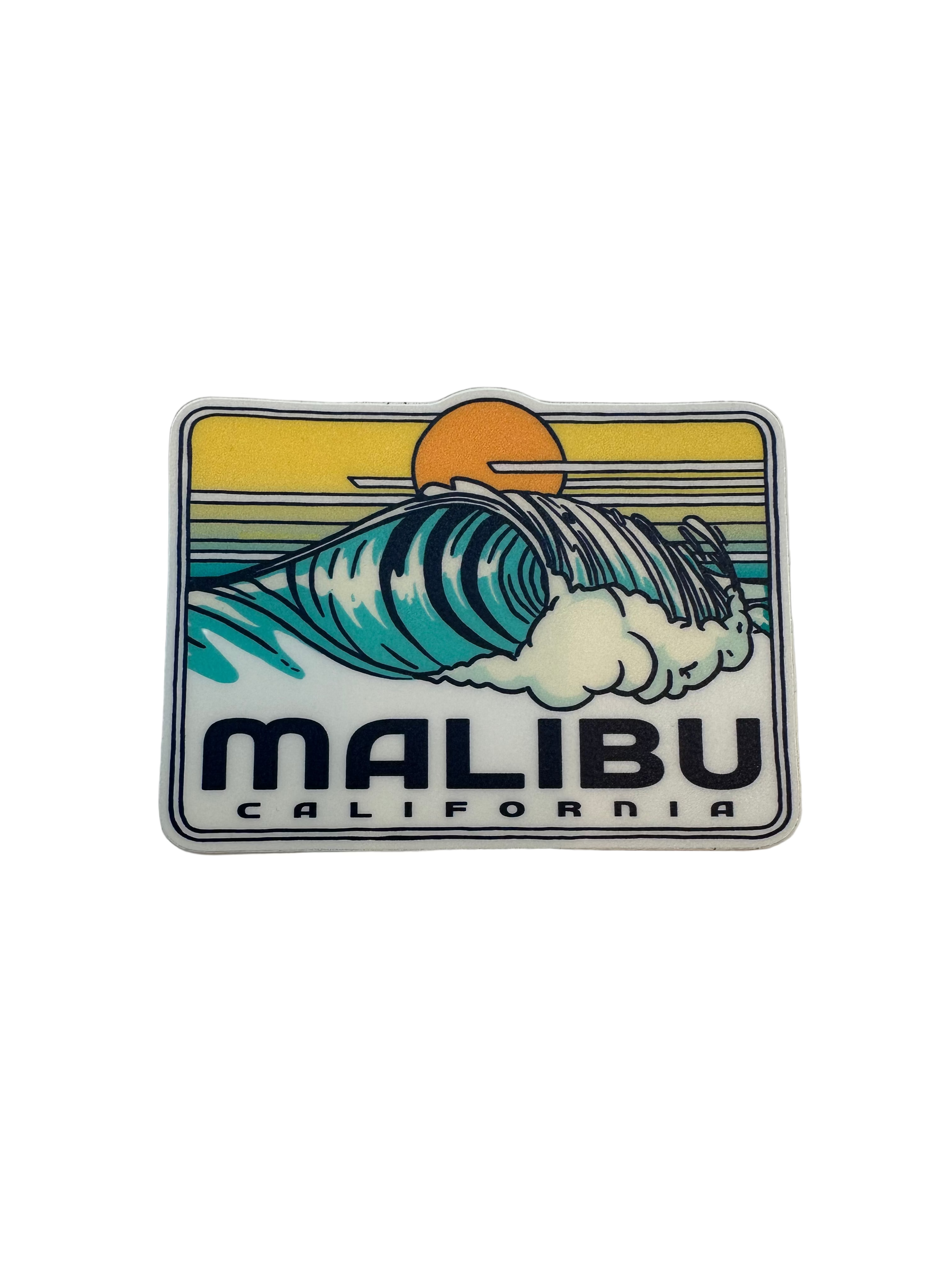 Malibu Wave Sticker – Encore Malibu